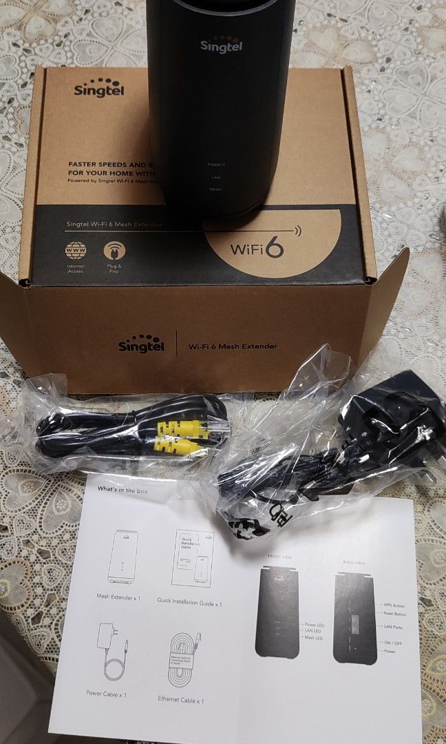 Singtel WiFi 6 Mesh, Computers & Tech, Parts & Accessories, Networking ...