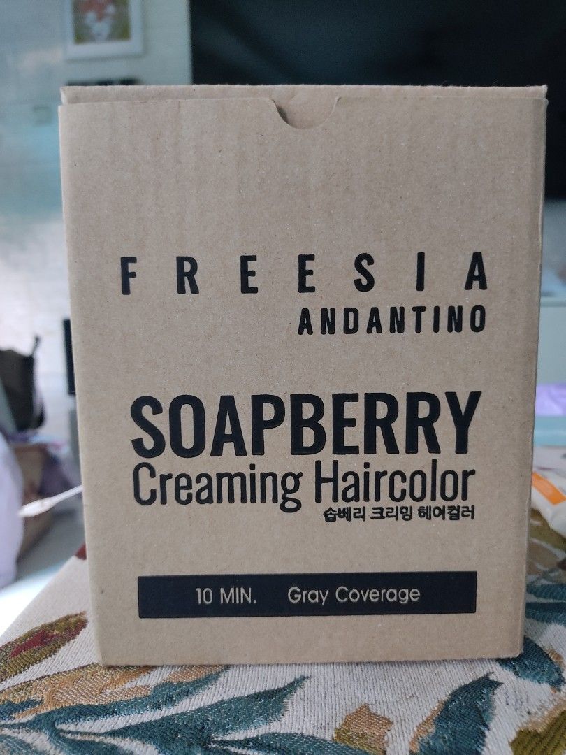 SOAPBERRY Creaming Haircolor, Beauty & Personal Care, Hair on Carousell