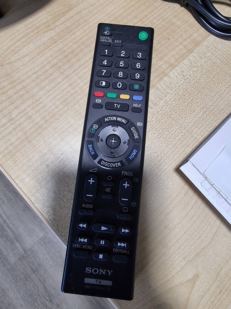 Sony Bravia TV remote control, TV & Home Appliances, TV & Entertainment ...