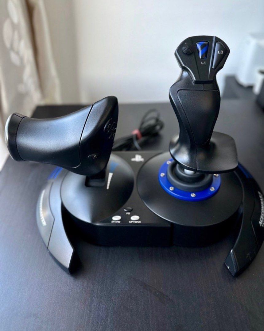 SONY PS 4 Console * 2 Controller * ThrustMaster* 7 Games, Video Gaming, Gaming Accessories ...