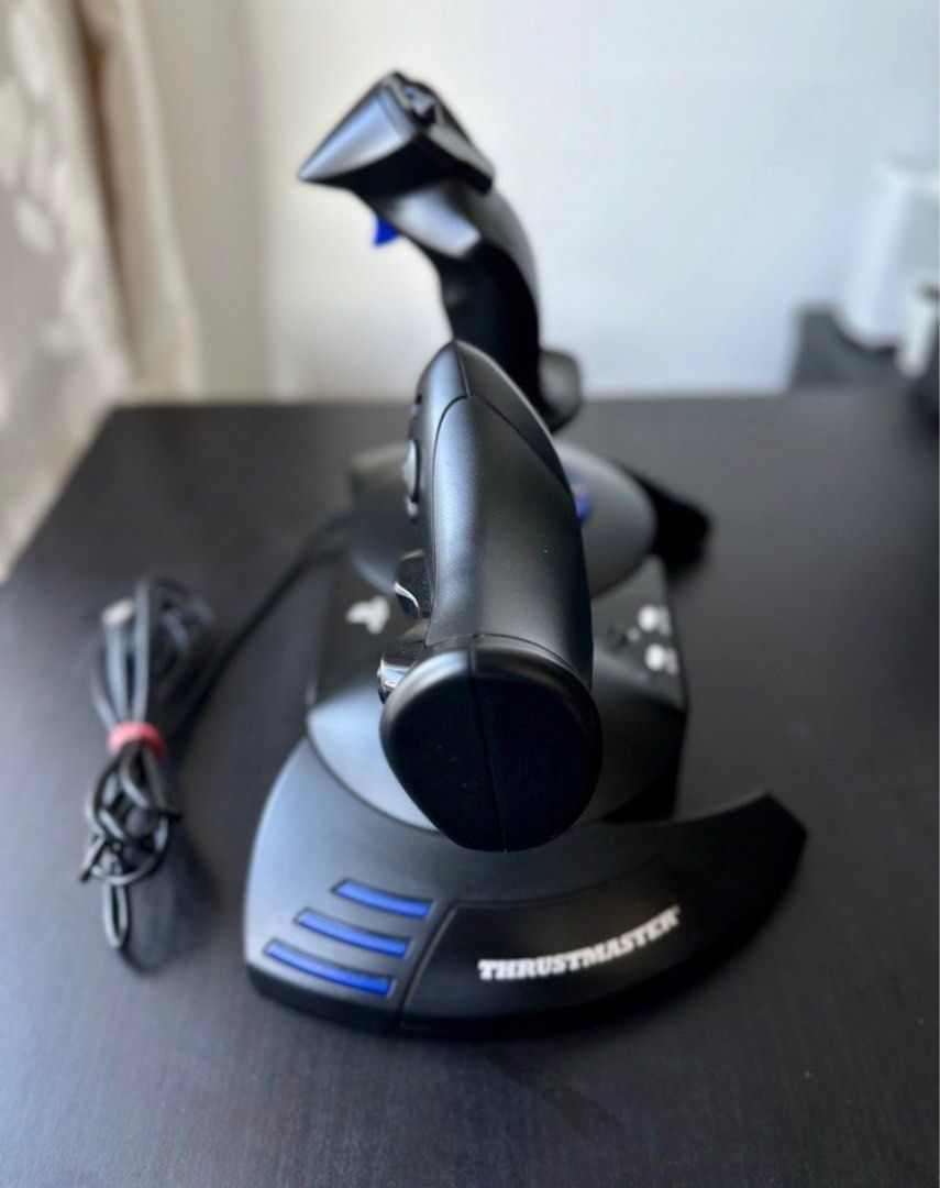 SONY PS 4 Console * 2 Controller * ThrustMaster* 7 Games, Video Gaming ...