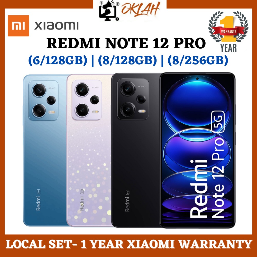 Xiaomi Redmi Note 12 Pro Black 256 GB, Mobile Phones & Gadgets, Mobile ...