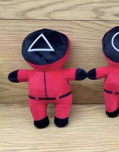 Squid Game Triangle Plush Soft Toy, Hobbies & Toys, Toys & Games on ...