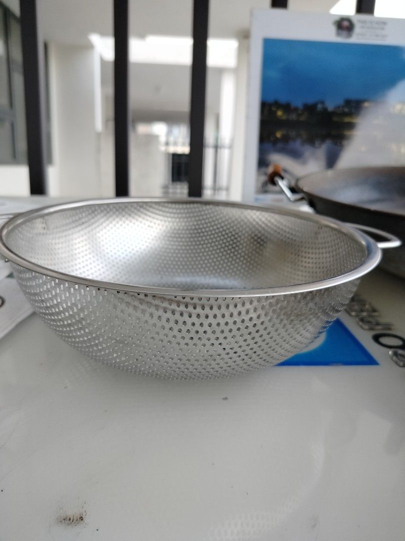 Stainless steel sieve, Furniture & Home Living, Kitchenware & Tableware ...