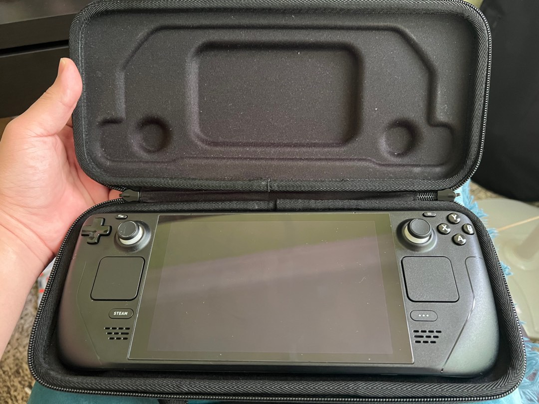 Steam Deck (64GB + 1TB SD Card) + Free Steam Deck Sling Bag, Video ...