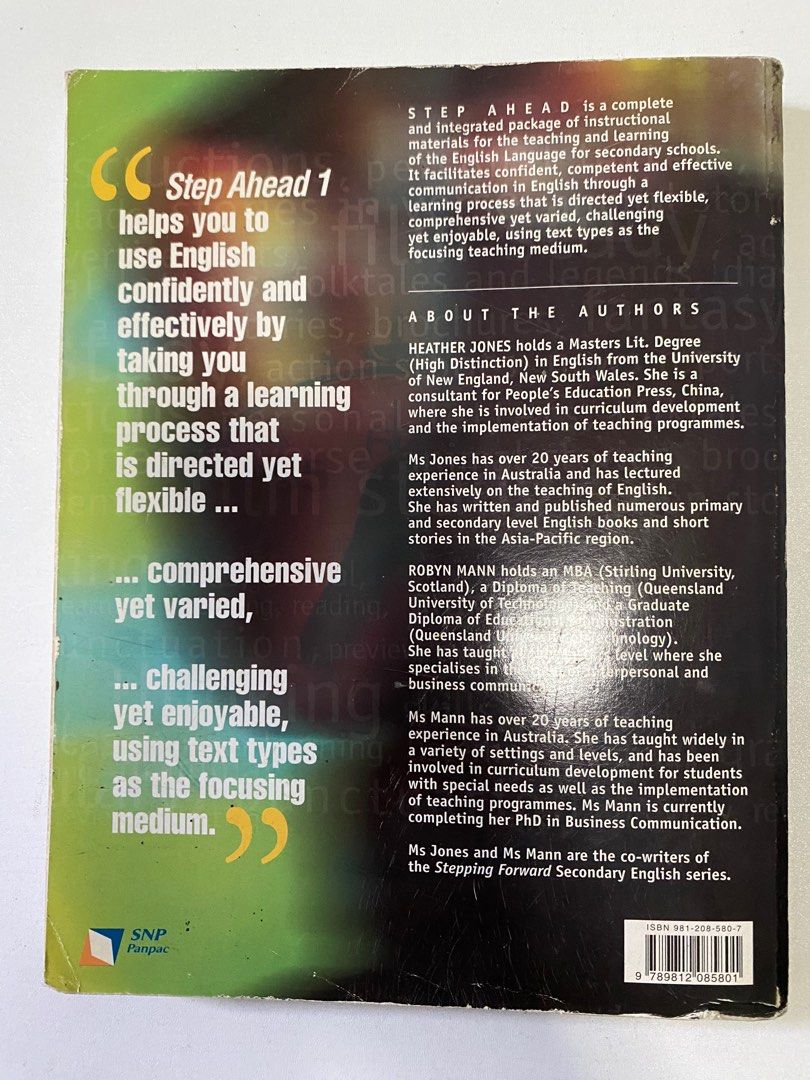 Step ahead english textbook, Hobbies & Toys, Books & Magazines ...