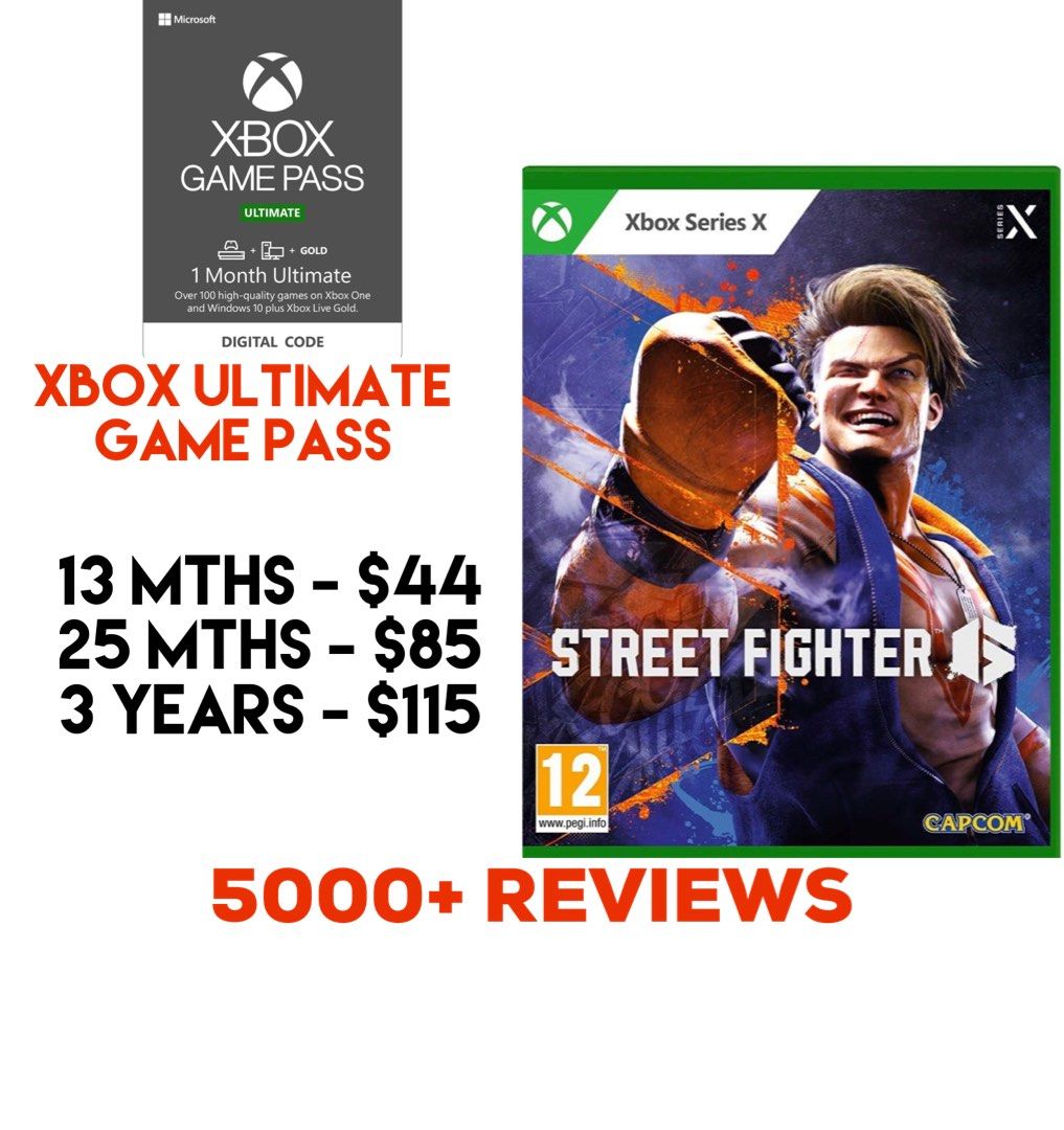 Street Fighter 6 [Xbox Games], Video Gaming, Video Games, Xbox on Carousell
