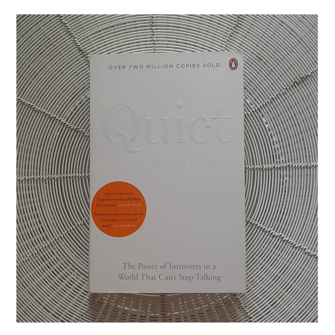 Susan Cain QUIET The Power of Introverts in a World That Cant Stop Talking ENGLISH ORIGINAL on ...