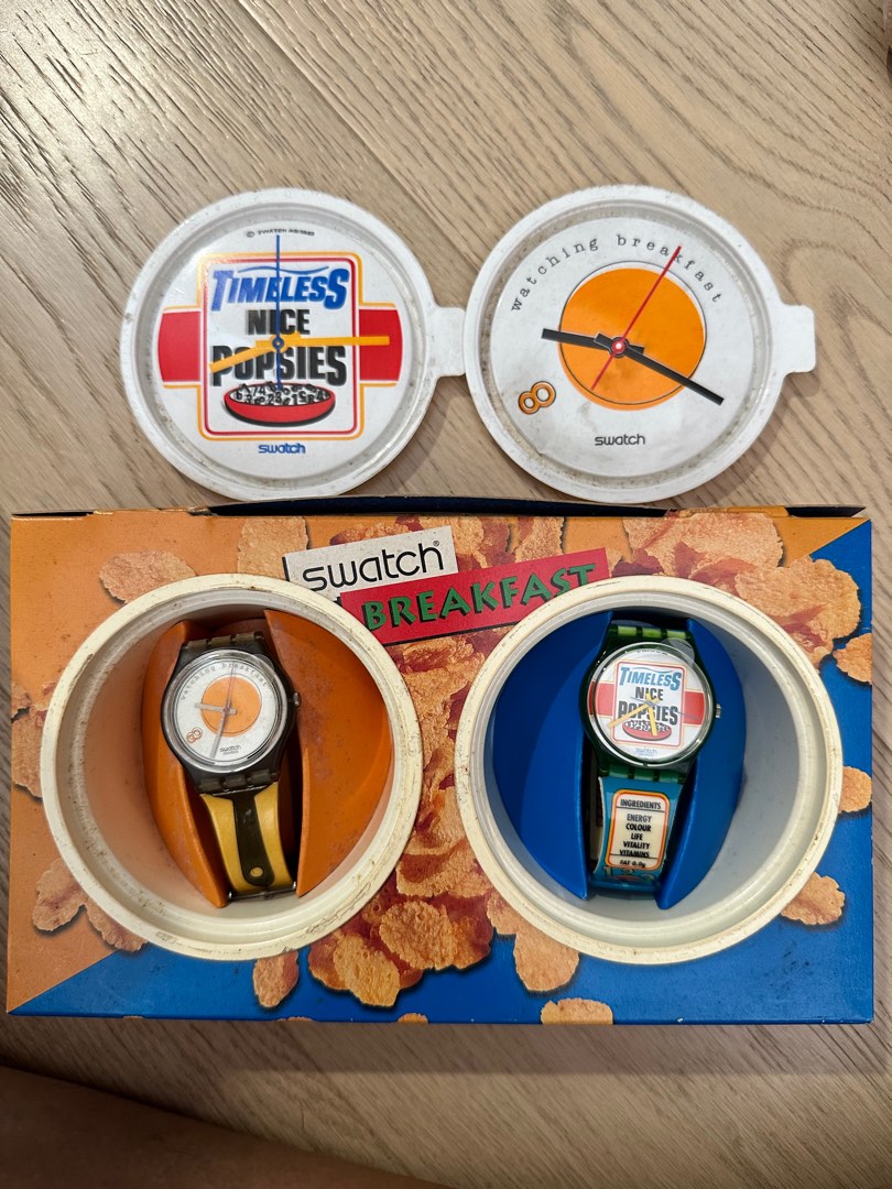 Swatch Breakfast Set, Hobbies & Toys, Memorabilia & Collectibles ...