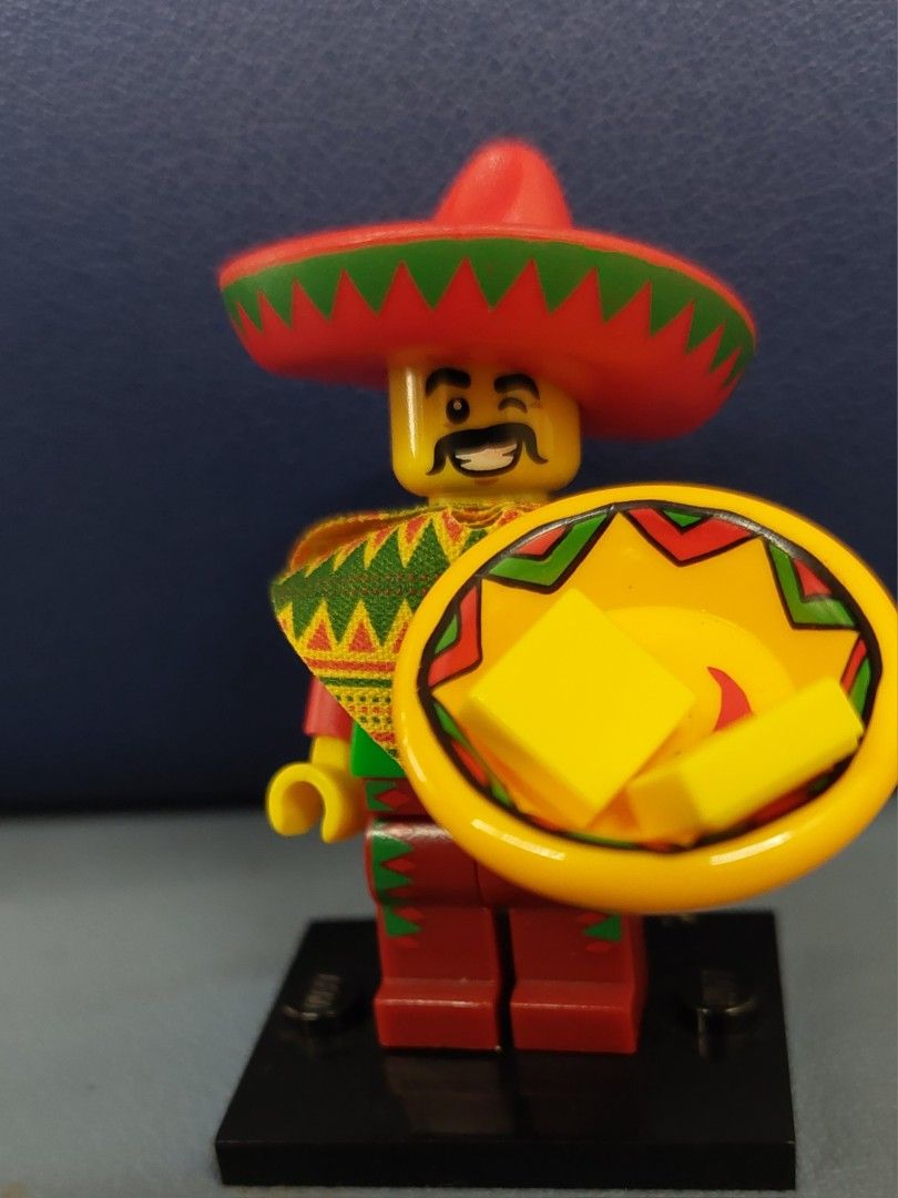 Taco Tuesday Man Lego Mini Figure on Carousell