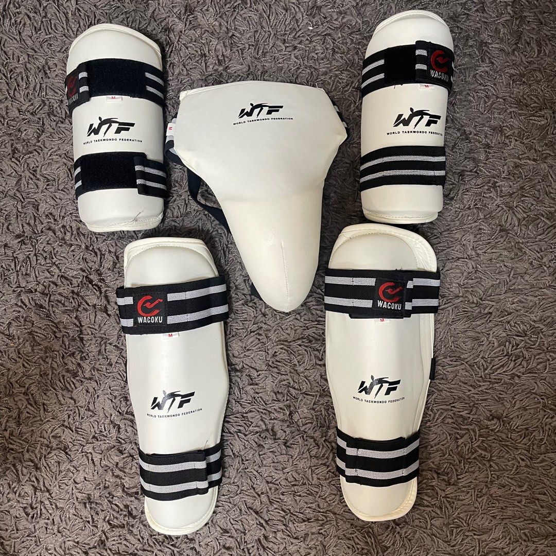 Taekwondo Guards - Full Set, Sports Equipment, Other Sports Equipment ...