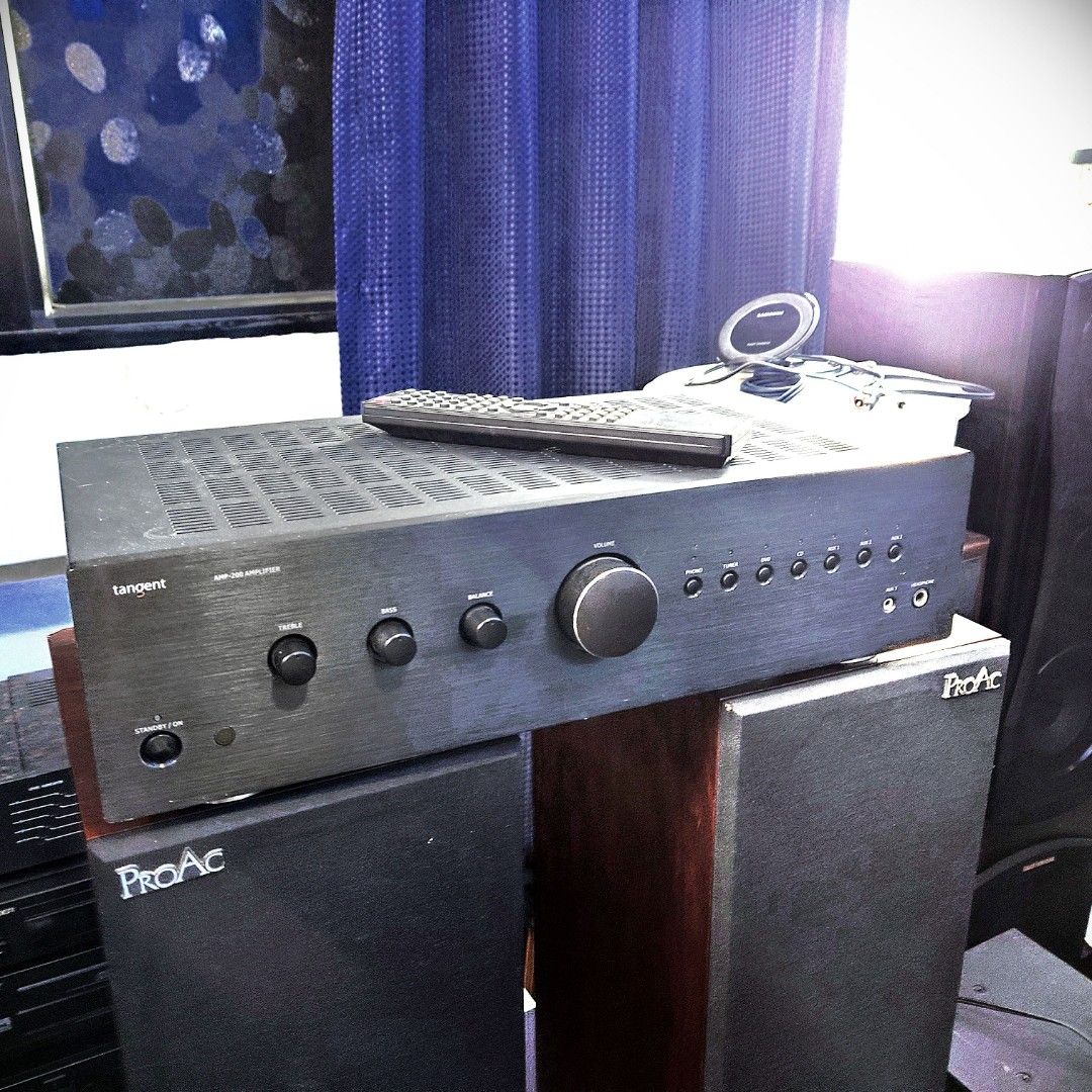 Tangent AMP-200 Amplifier for Audiophile HiFi Speaker Speakers Home ...