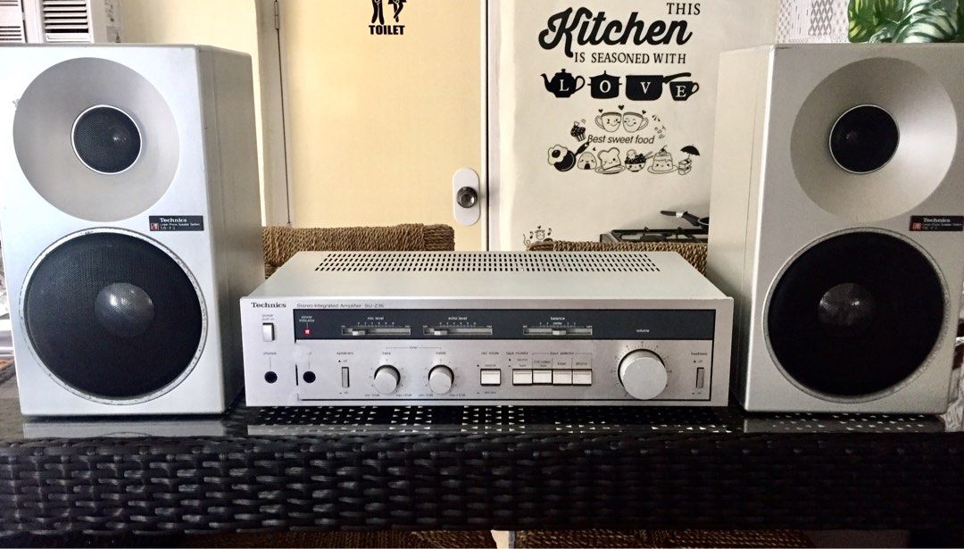 Technics Amplifier and Speaker Set, Audio, Soundbars, Speakers ...