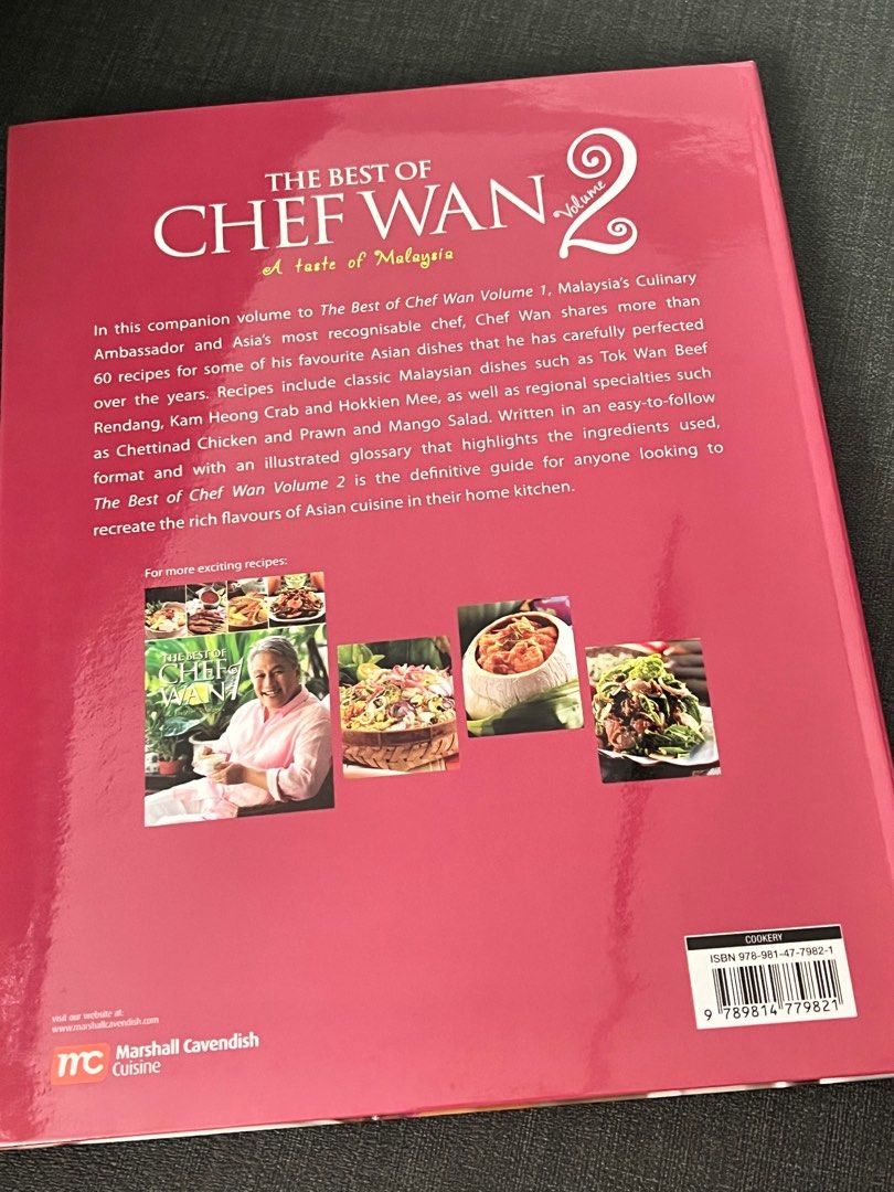 The Best Of Chef Wan 2 Cookbook, Hobbies & Toys, Books & Magazines ...