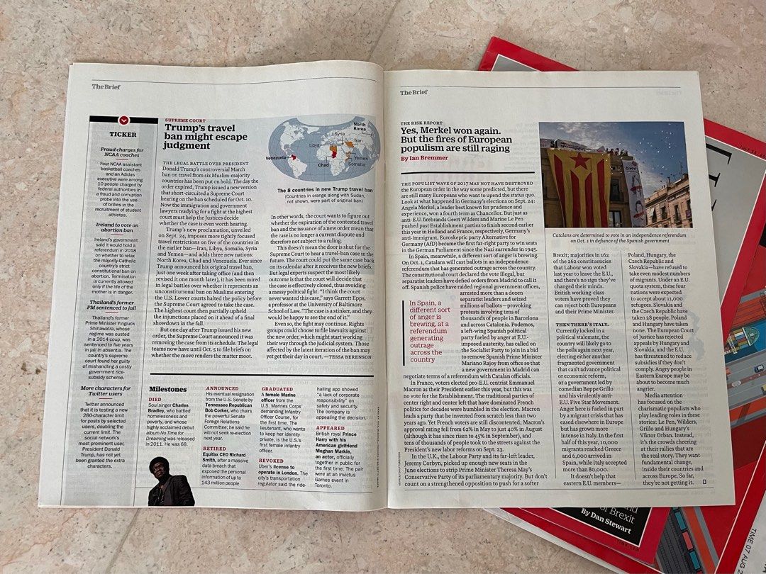 Time Magazine, Hobbies & Toys, Books & Magazines, Magazines on Carousell