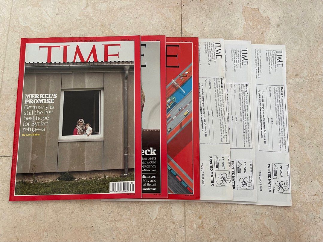 Time Magazine, Hobbies & Toys, Books & Magazines, Magazines on Carousell