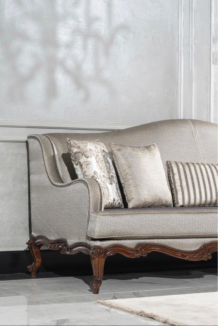 TIMELESS Modern French Bespoke Sofa, Furniture & Home Living, Furniture ...
