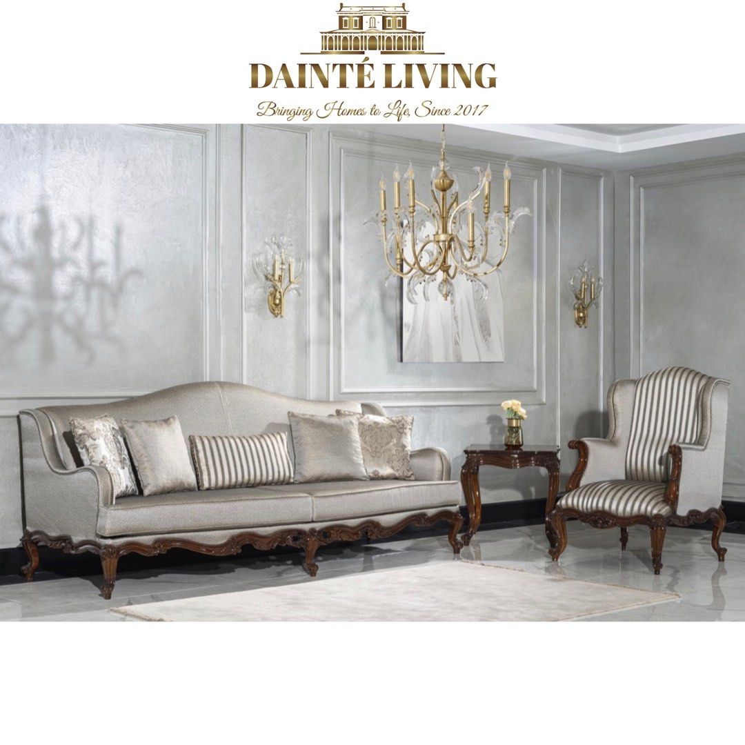 TIMELESS Modern French Bespoke Sofa, Furniture & Home Living, Furniture ...