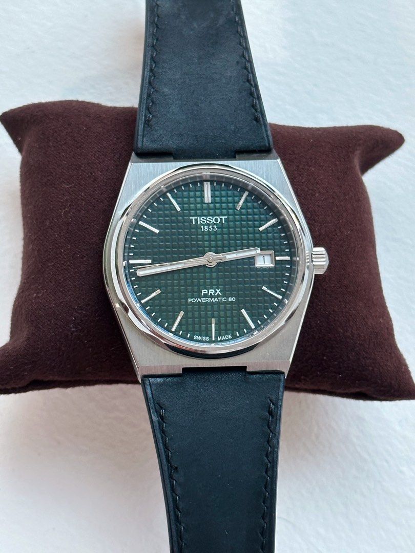 Tissot PRX Powermatic 80 Green, Luxury, Watches on Carousell