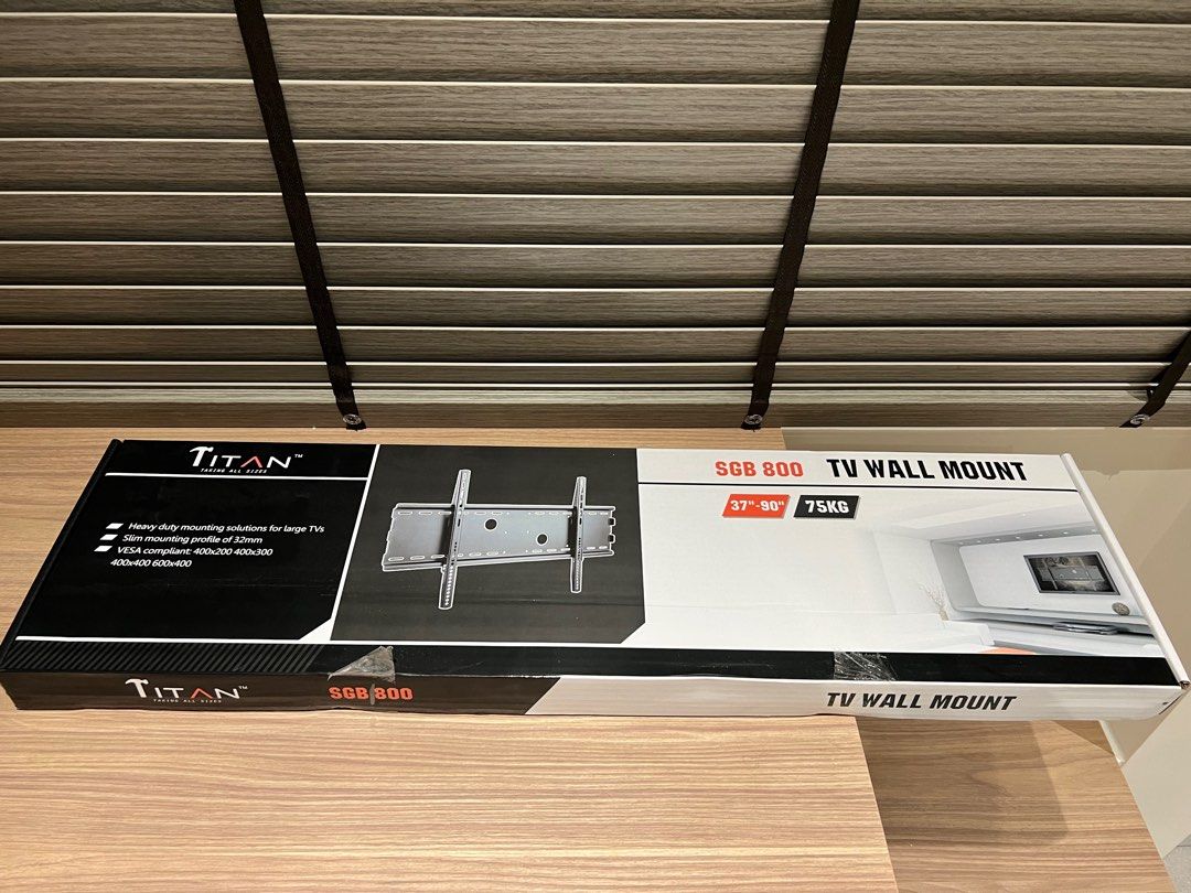 Titan SGB 800 wall mount bracket, TV & Home Appliances, TV ...