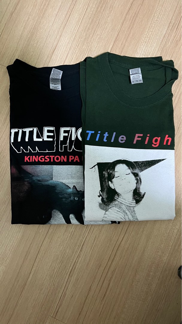 Title Fight Merch/Tees, Men's Fashion, Tops & Sets, Tshirts & Polo ...