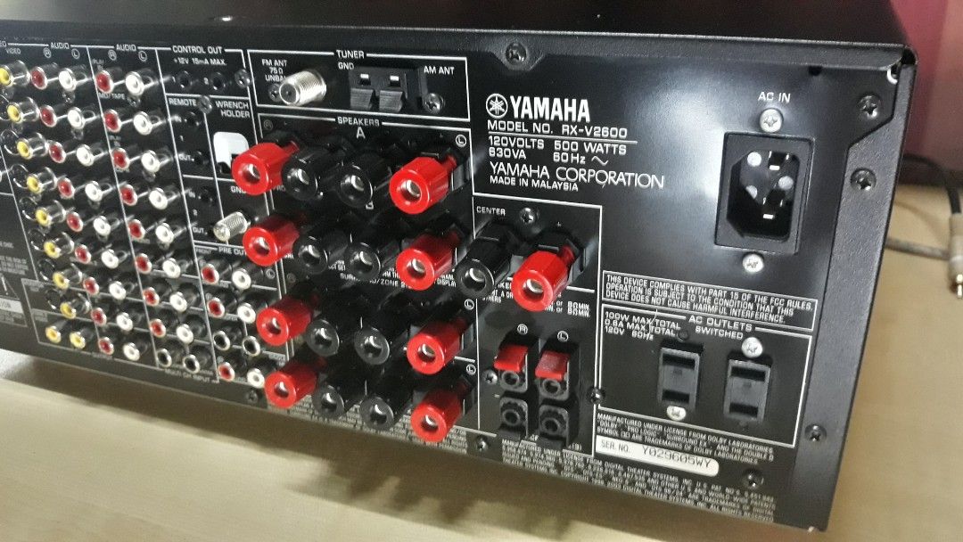 TOTL Yamaha RX-V2600 7.1 THX HDMI Av Receiver, Audio, Soundbars ...
