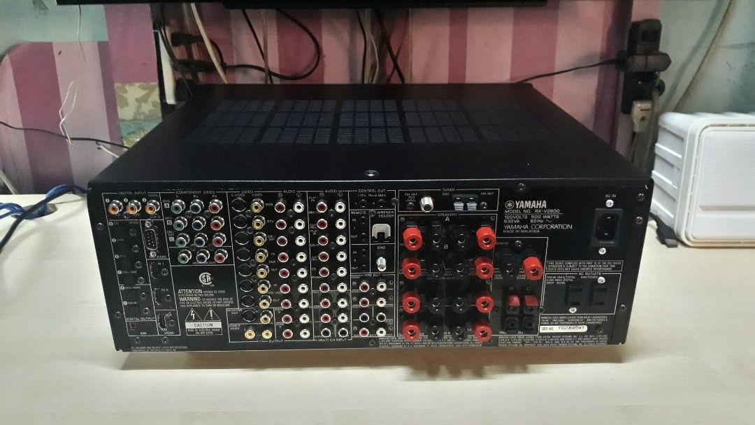 TOTL Yamaha RX-V2600 7.1 THX HDMI Av Receiver, Audio, Soundbars ...