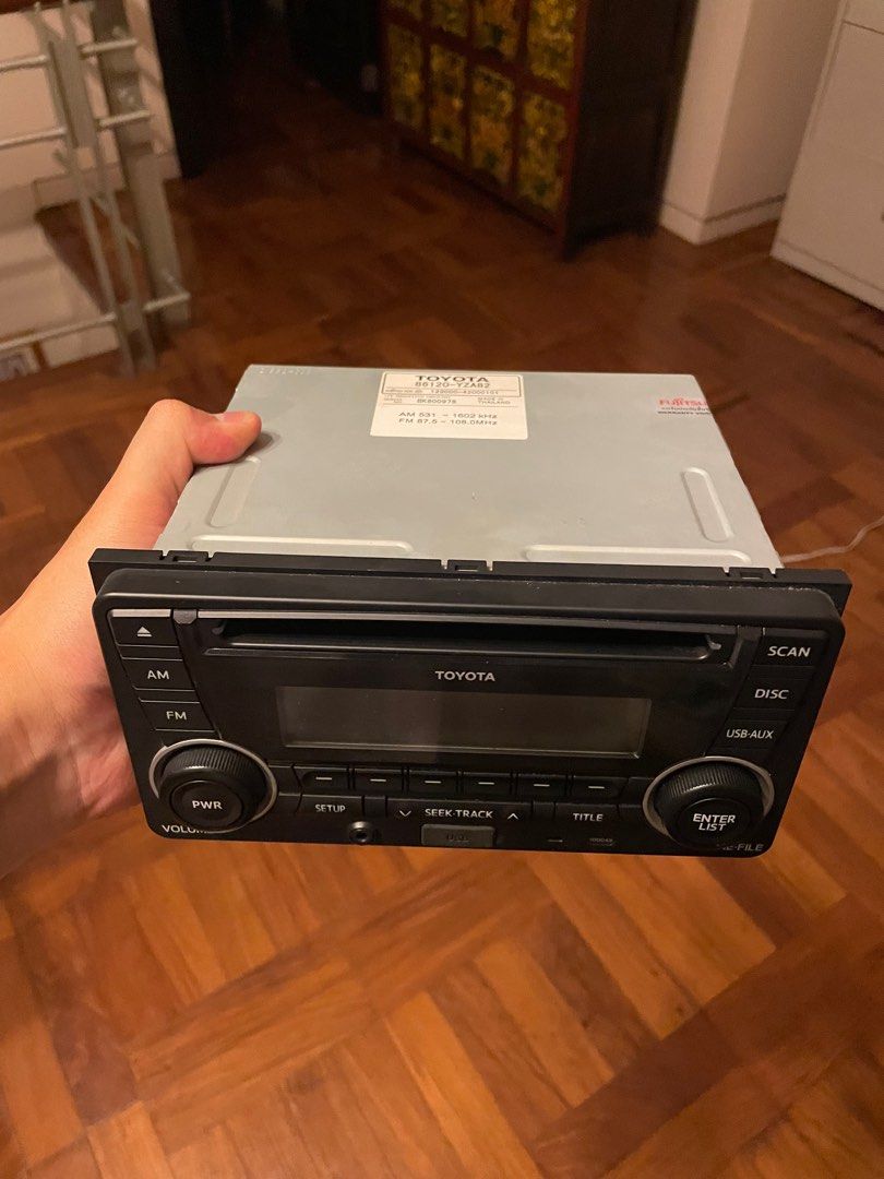 Toyota Head Unit Stereo, Car Parts & Accessories, Audio, Video, Alarm ...