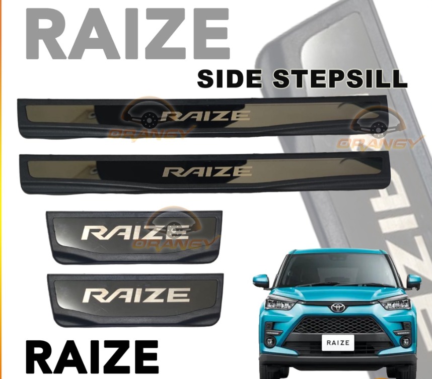 Toyota Raize 2020 to 2023 OEM Side Stepsill / Step sill 2021 2022, Car ...