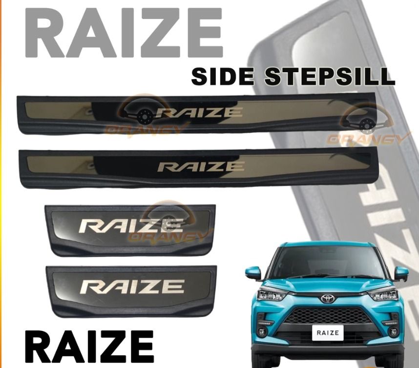 Toyota Raize 2020 to 2023 OEM Side Stepsill / Step sill 2021 2022, Car ...