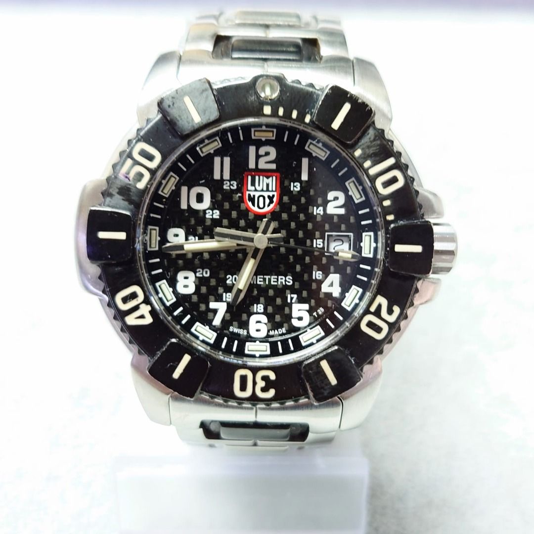 TP-Luminox Series 6100/6200 Blue Dial 45mm Stainless Steel 200M Quartz ...