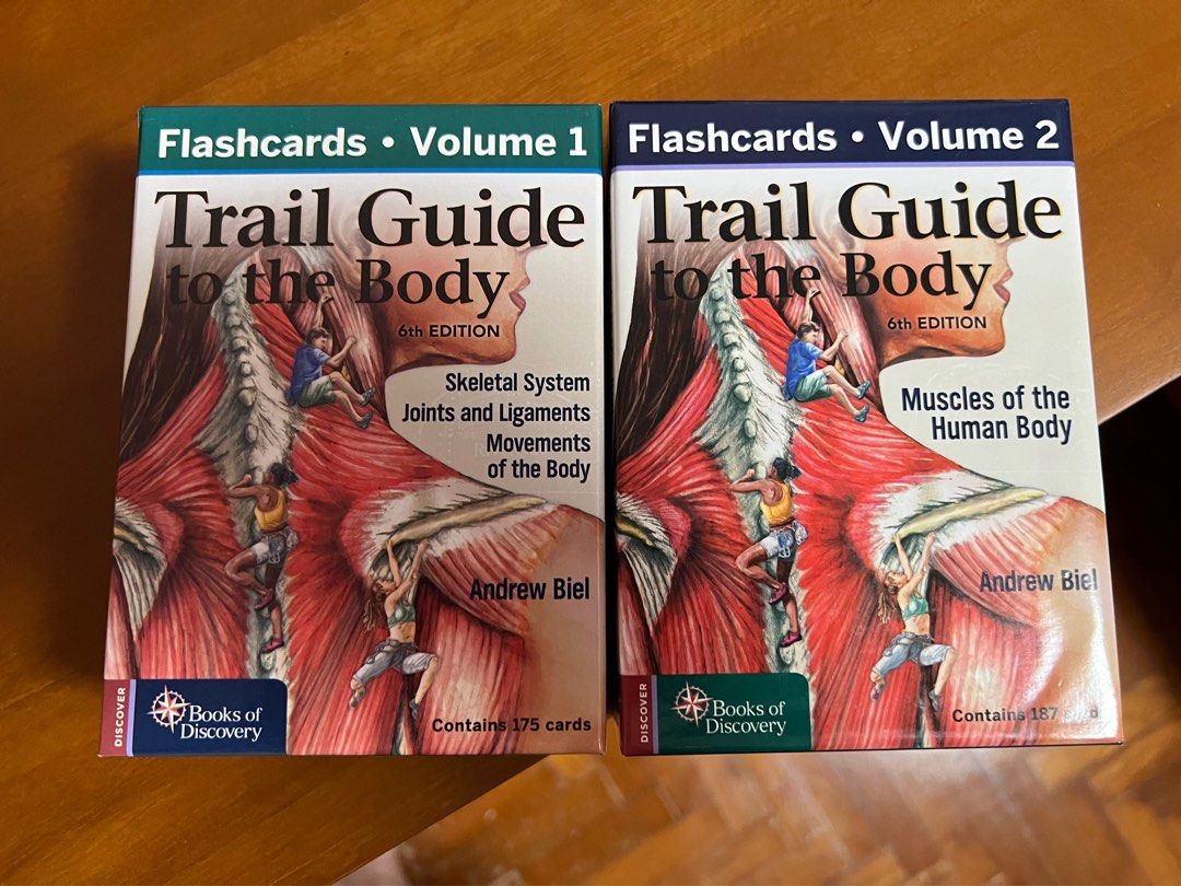 Trail Guide to the Body Flashcards, Hobbies & Toys, Books & Magazines ...