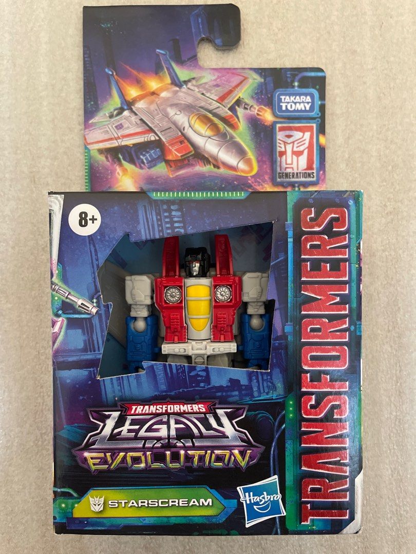 Transformers Evolution - Core Set Starscream + Skywarp + Thundercracker ...