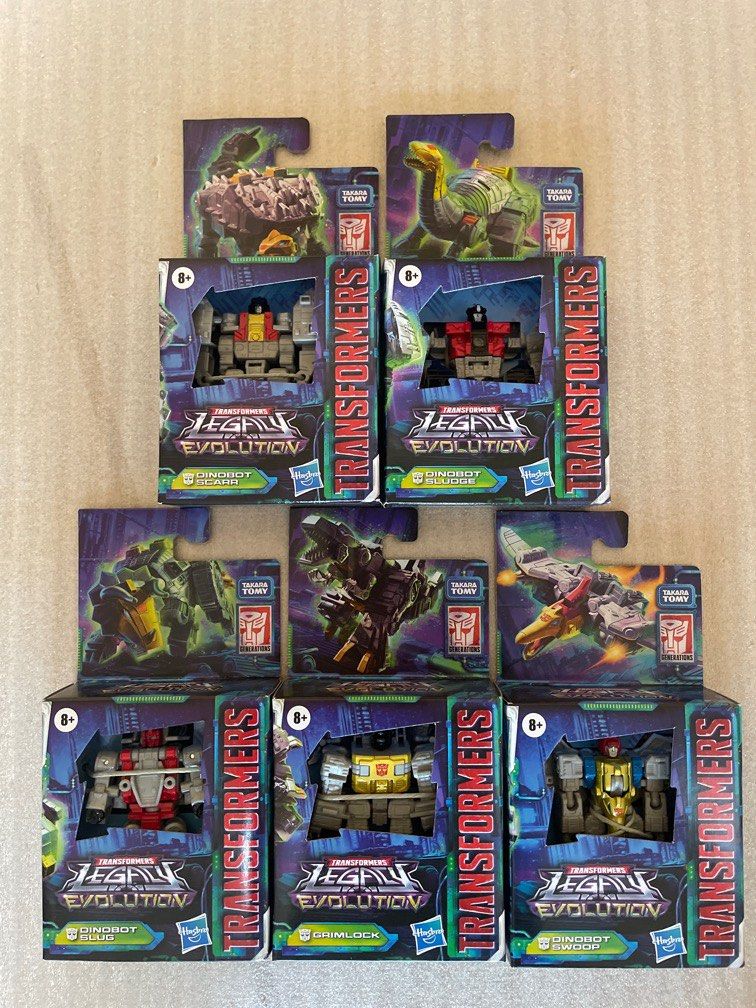Transformers Evolution Dinobots core Volvanicus - (Grimlock, Scarr ...