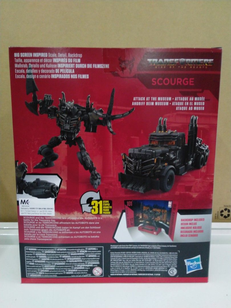 Transformers Studio Series SS-101 SS101 Scourge, Hobbies & Toys, Toys ...