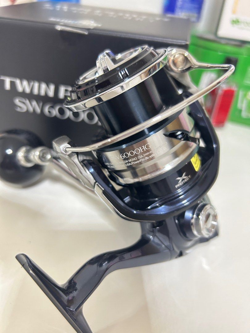 TWin power SW 6000 HG &senses blue holizon 2, Sports Equipment, Fishing ...