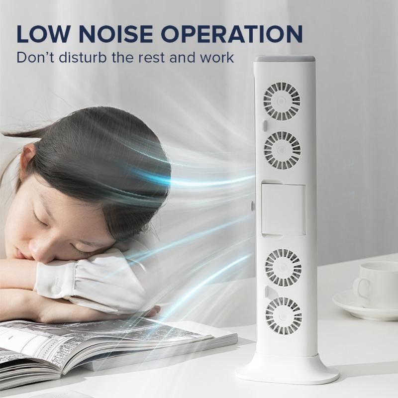 TYLEX XM52 Portable Screen Fan with Standable and Hangable Silent ...