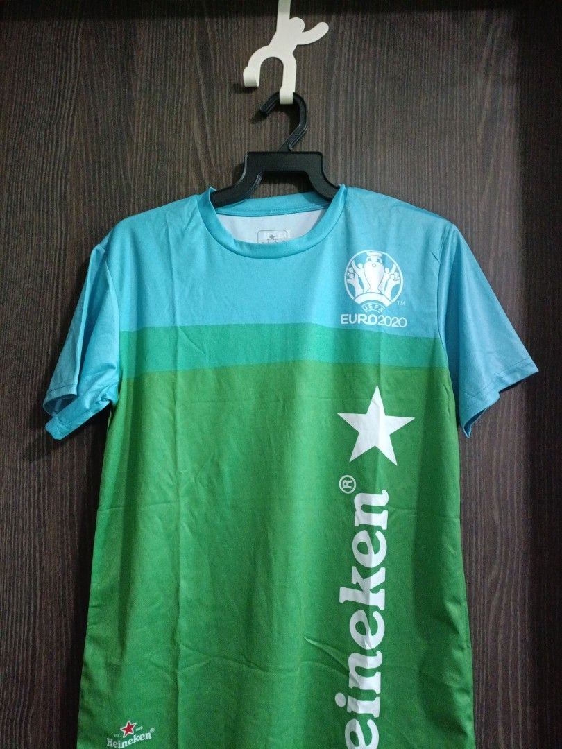 UEFA Euro 2020 Heineken beer jersey, Men's Fashion, Activewear on Carousell