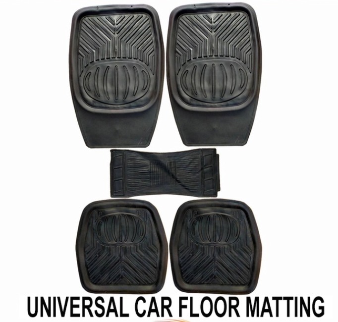 Universal Rubber Car Matting 5 pieces/set ( Floor Mats )( Cargo Mats ...