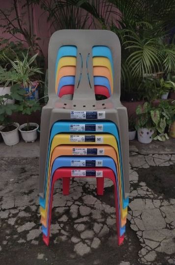 URATEX CLASSIC YELLOW MONOBLOCK CHAIRS - To Marilao Bulacan, Furniture ...