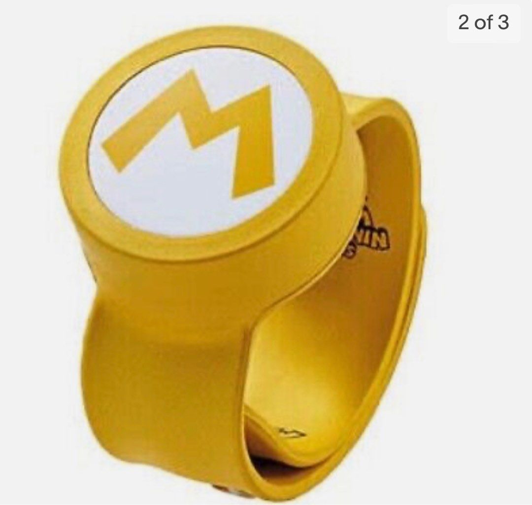 USJ exclusive MARIO GOLDEN POWER UP BAND Nintendo amiibo Universal ...