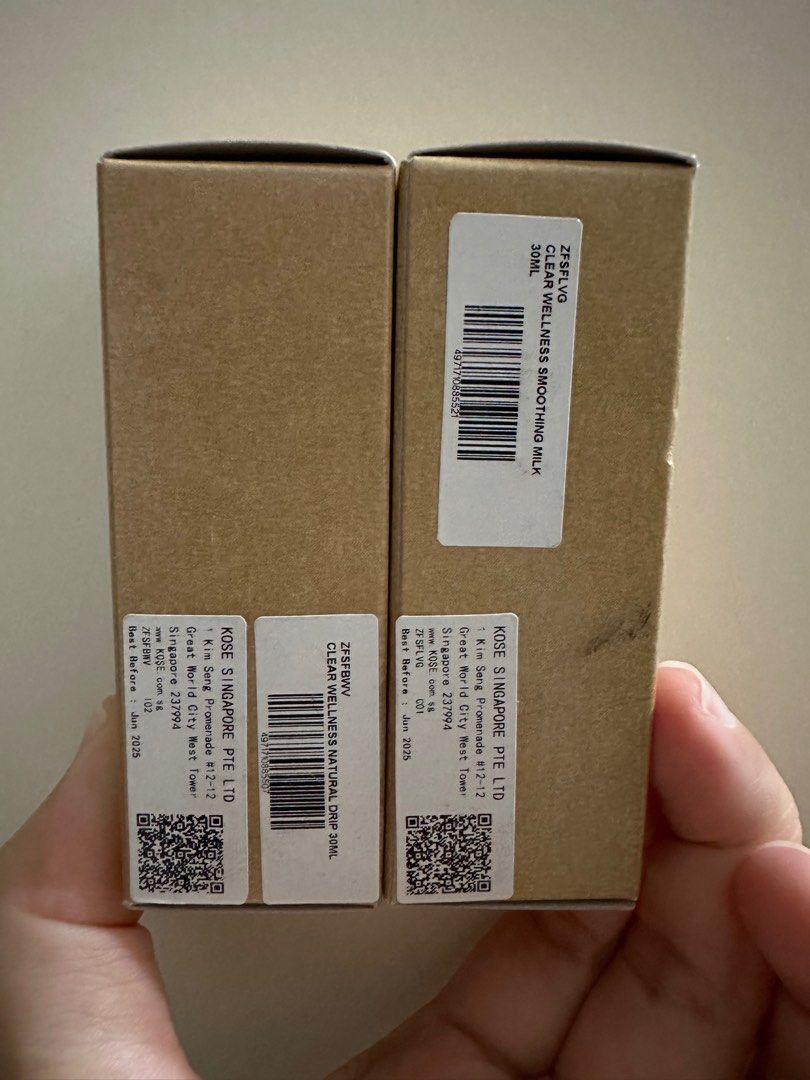 4 Piece Set: Kose Sekkisei Clear Wellness Natural Drip Replenishing ...