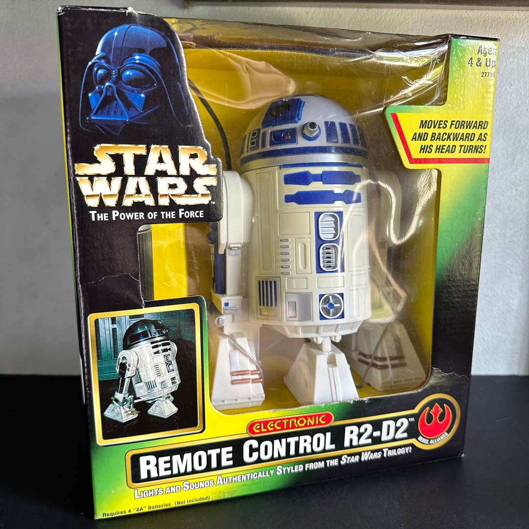Vintage 1997 Star Wars R2-D2 R2D2 The Power Of The Force Remote Control ...