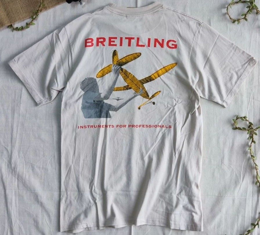 Vintage Breitling celebrating 100 years of flight tag jerzees specially ...