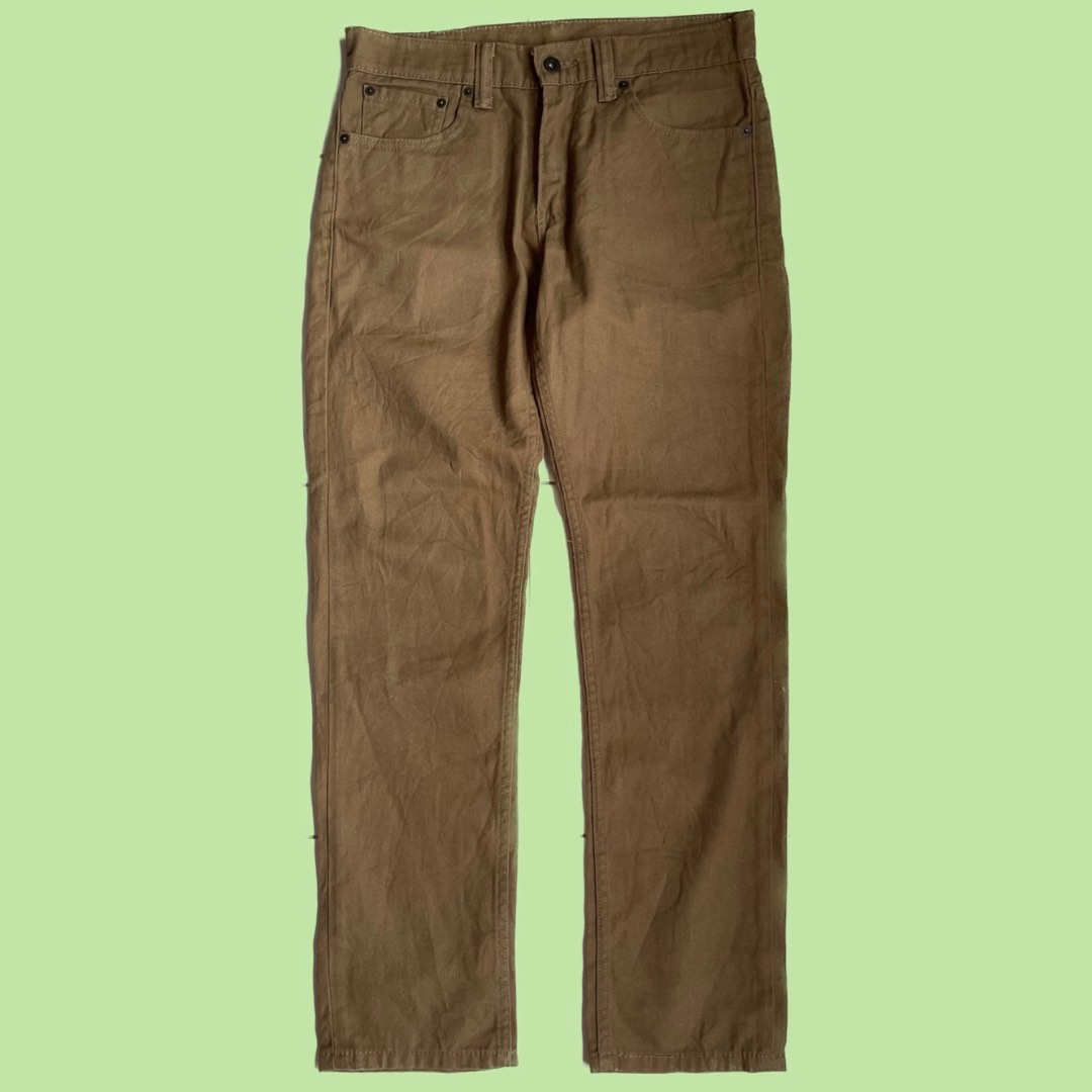 VINTAGE BROWN LEVI'S 511, Men's Fashion, Bottoms, Jeans on Carousell