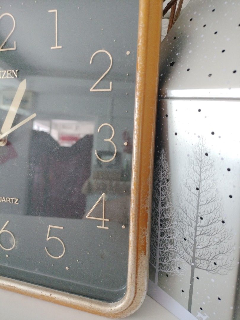 Vintage Citizen Wall Clock, Furniture & Home Living, Home Decor, Clocks ...