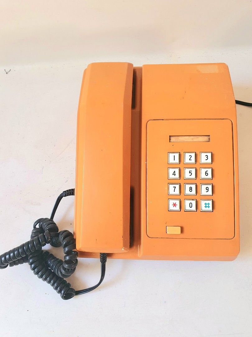 Vintage push button telephone, 1982, rare, nostalgic, Hobbies & Toys ...