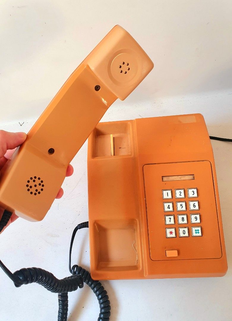 Vintage push button telephone, 1982, rare, nostalgic, Hobbies & Toys ...