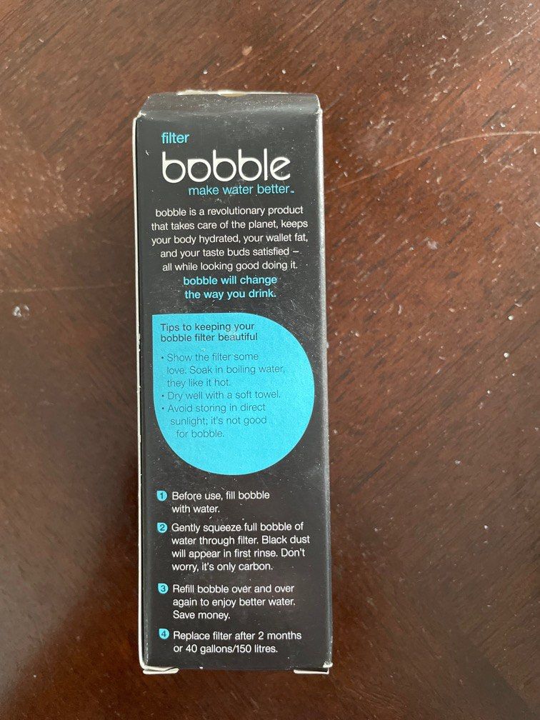 Water filter for babble water bottle, Furniture & Home Living ...
