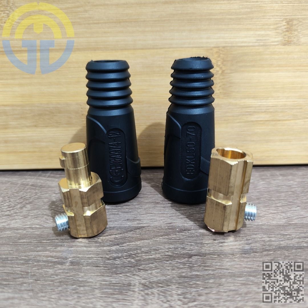 Welding Cable to Cable Connector Plug and Socket Set 100A-500A ...